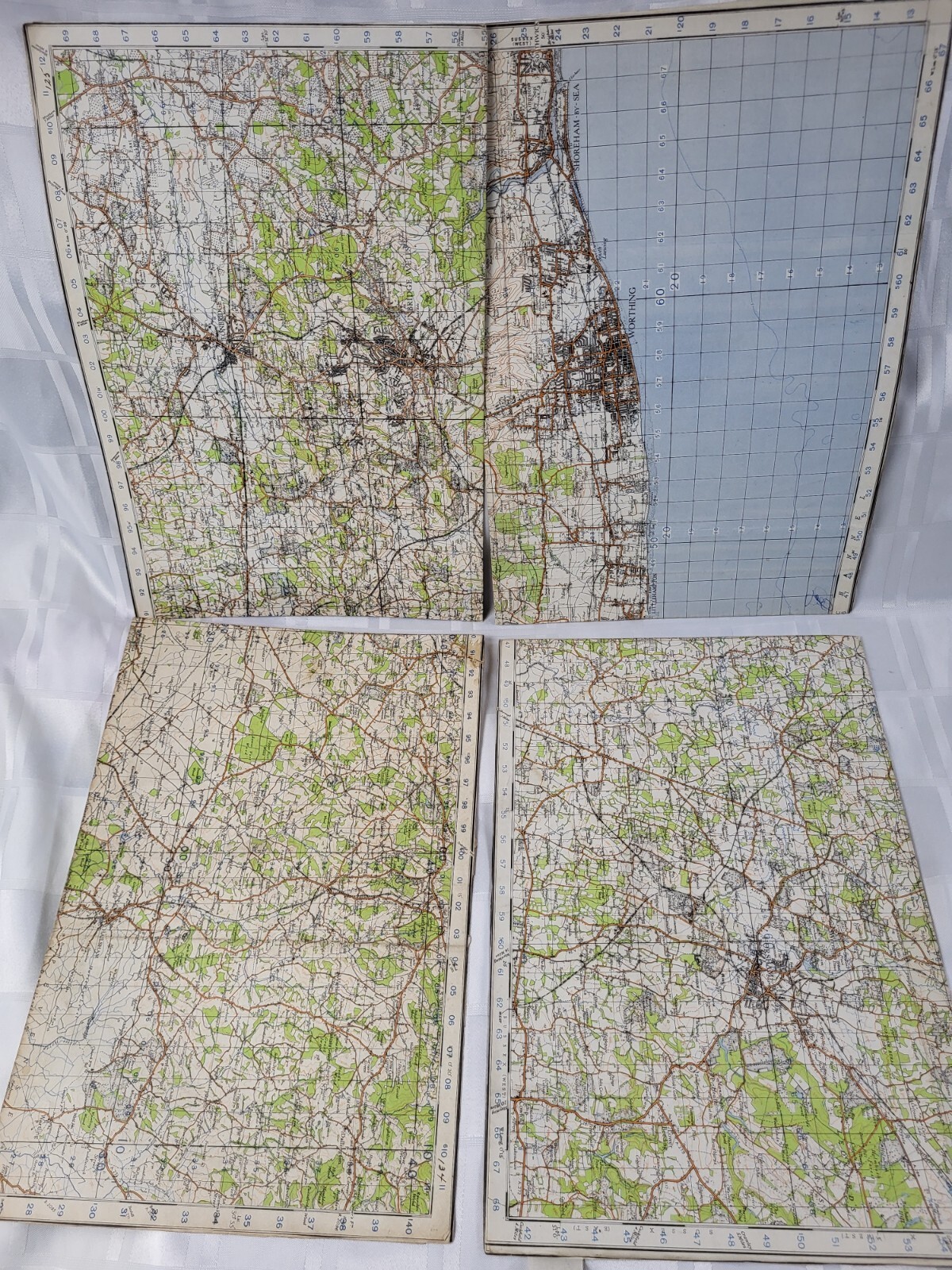 EARLY BRITISH MAP LOT WW2 ERA MAPS | Grelly USA