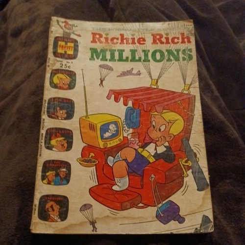 Richie Rich Millions V. 1 #5 Harvey comics 1963 1st 15 page story ...