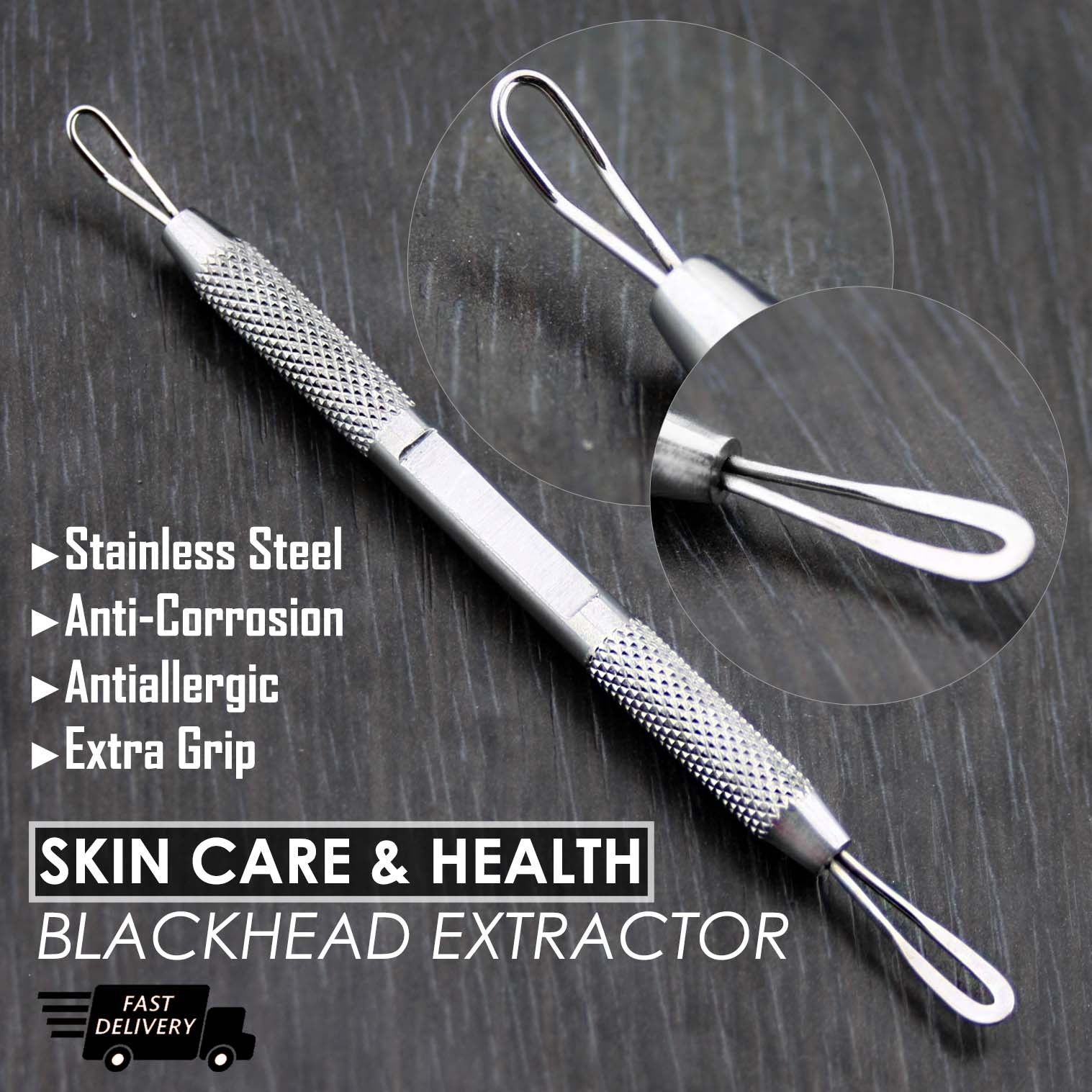 Blackhead Whitehead Remover Cleaner Tool - Acne Blemish Pimple ...