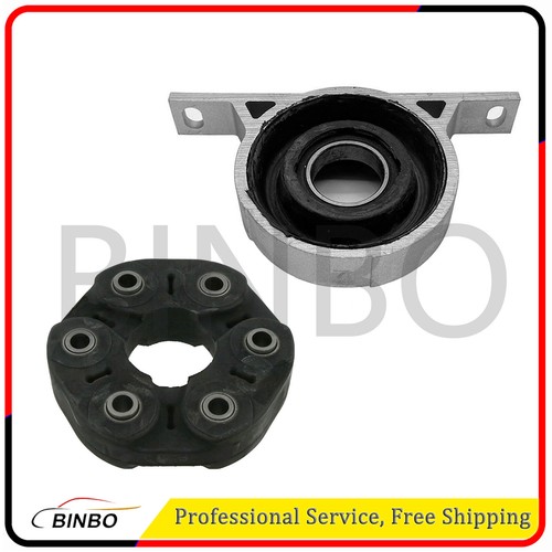 Driveshaft Flex Disc & Center Support Bearing Fit for BMW E60 E63 E64 ...
