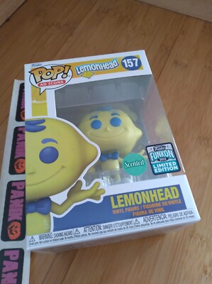 Funko Pop Ad Icons Lemonhead Scented #157 - FunKon 2022 | eBay