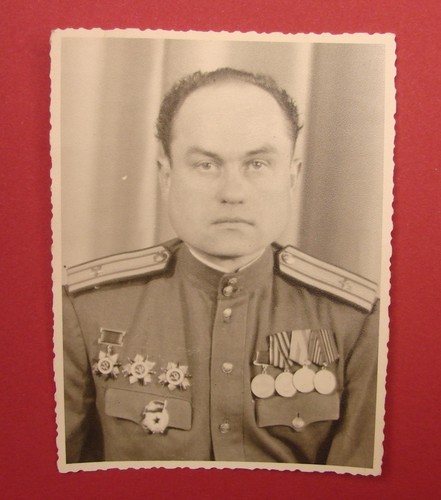 ORIG WW2 Soviet Russian Combat Engineer Photo 3 Order Patriotic War ...
