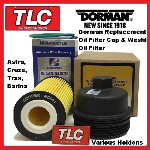 Oil Filter Cap Replacement 55593189 Astra Cruze Barina Trax & Wesfil ...
