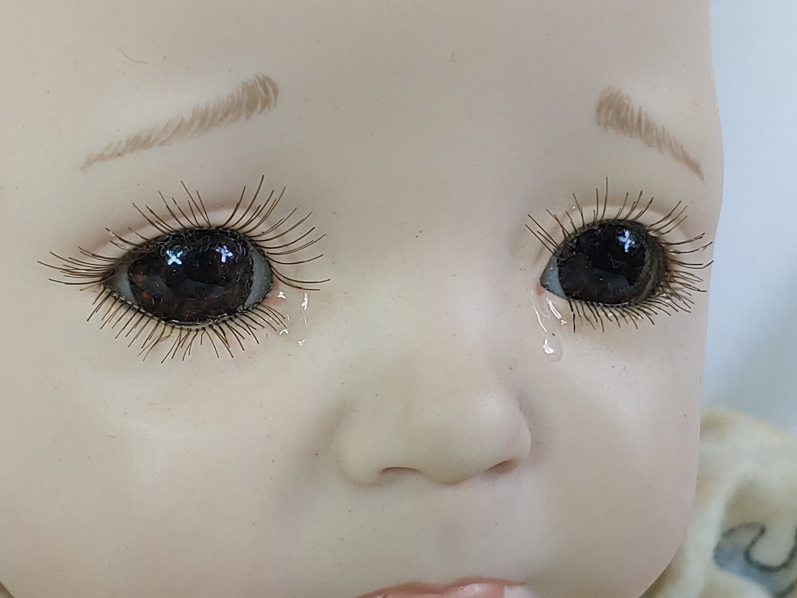 COLIN Porcelain doll, Painted Doll, By Dianna Effner-1998 19" Brown ...