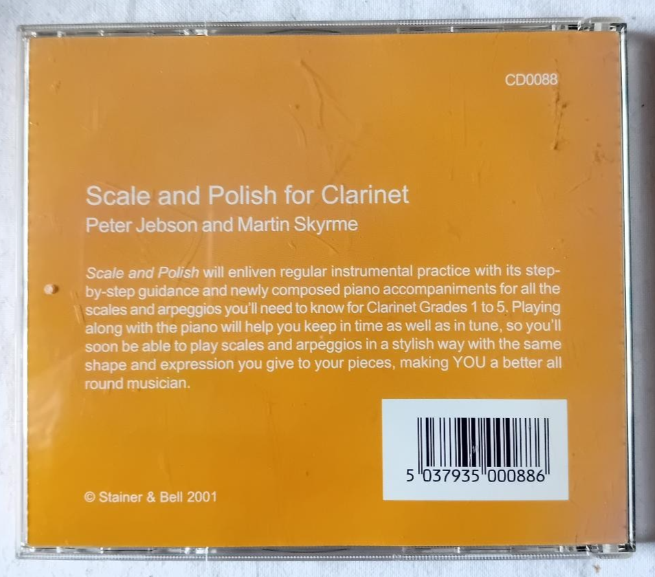 CD Scale and Polish: Clarinet Grades 1 to 5: Peter Jebson and Martin ...