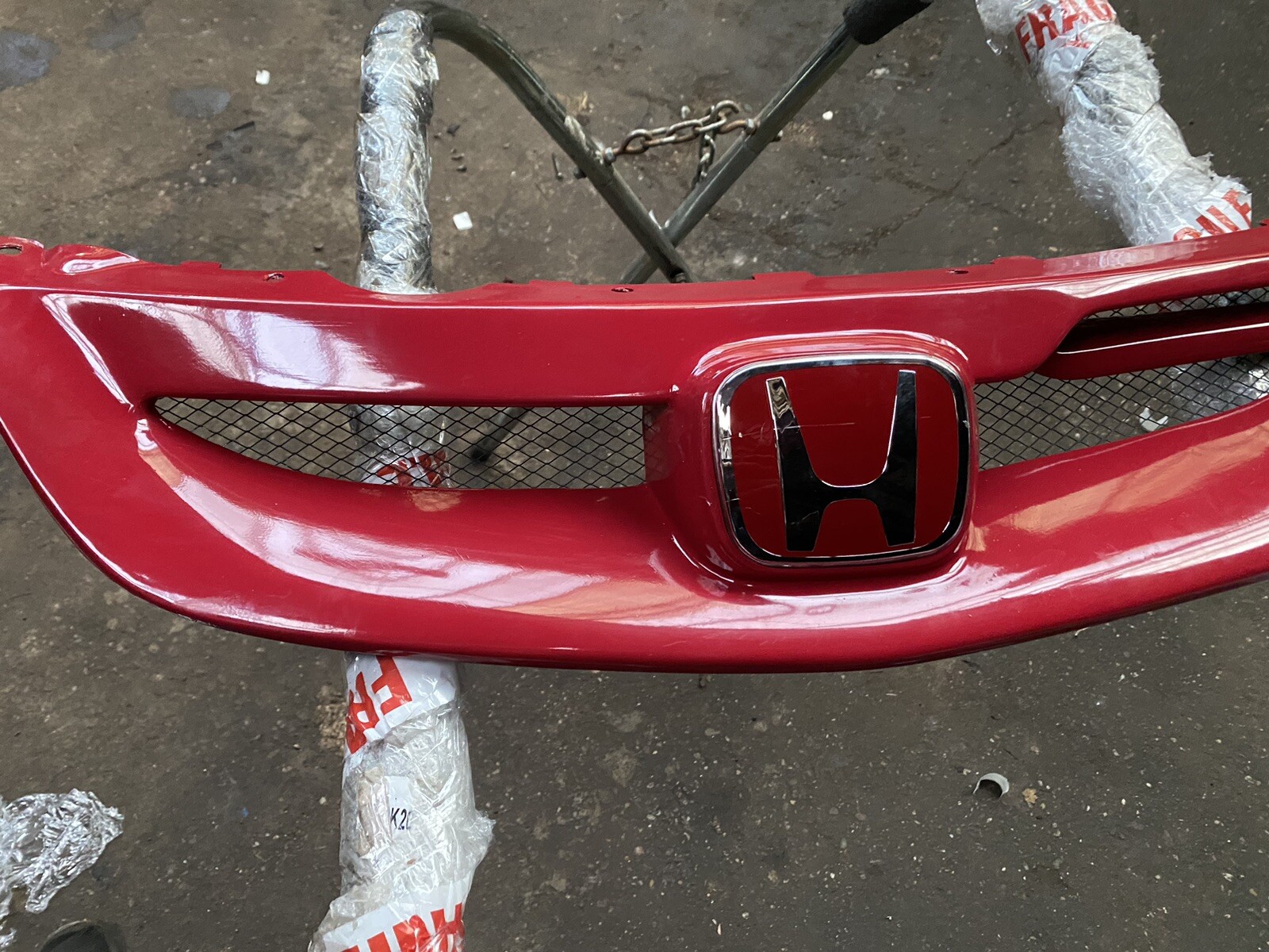 Honda Civic Type R EP3 Mugen Grill Red 04-06 Facelift | eBay