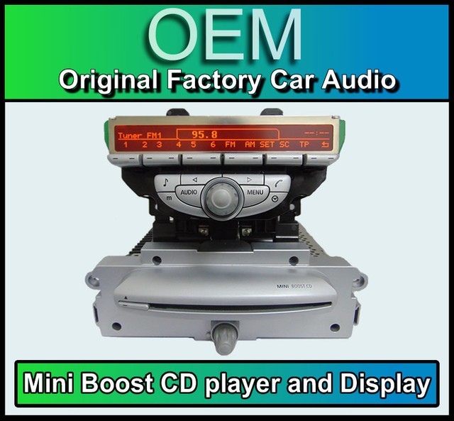 BMW Mini Cooper R56 Boost CD Player Stereo DAB Bluetooth USB AUX ...