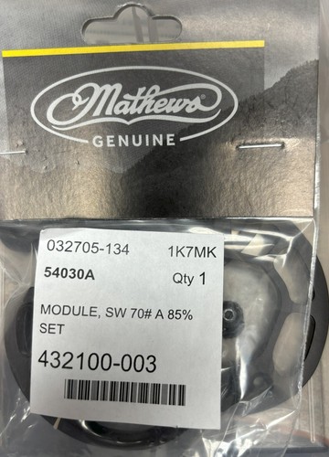 Mathew’s Switchweight mod 70 lb. A 85%, Image, Phase 4,V3X,Atlas,V3,VXR ...