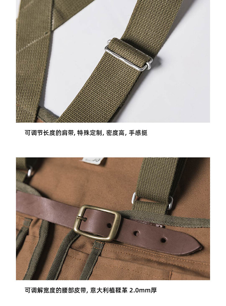 Bronson Outdoor Duck Hunting Strap Vest Pack Rugged Canvas Men's Field ...