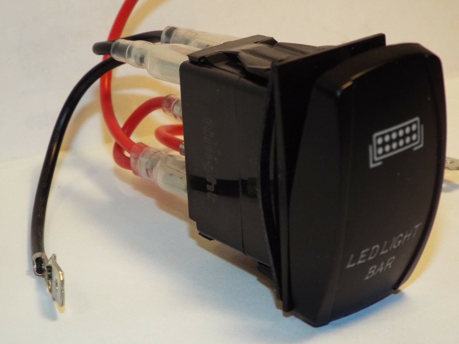 Nilight LED Light Bar Rocker Switch 5 Pin Laser On/Off 12V/24V Jumper ...