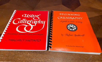 Beginning Calligraphy: A Guide Robert Boardwell 1974 illustrated ...