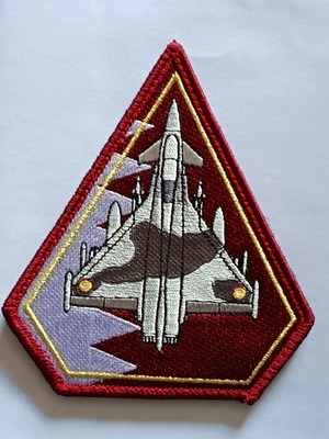 Royal Air Force TYPHOON QATAR spearhead cloth patch W/V | eBay UK