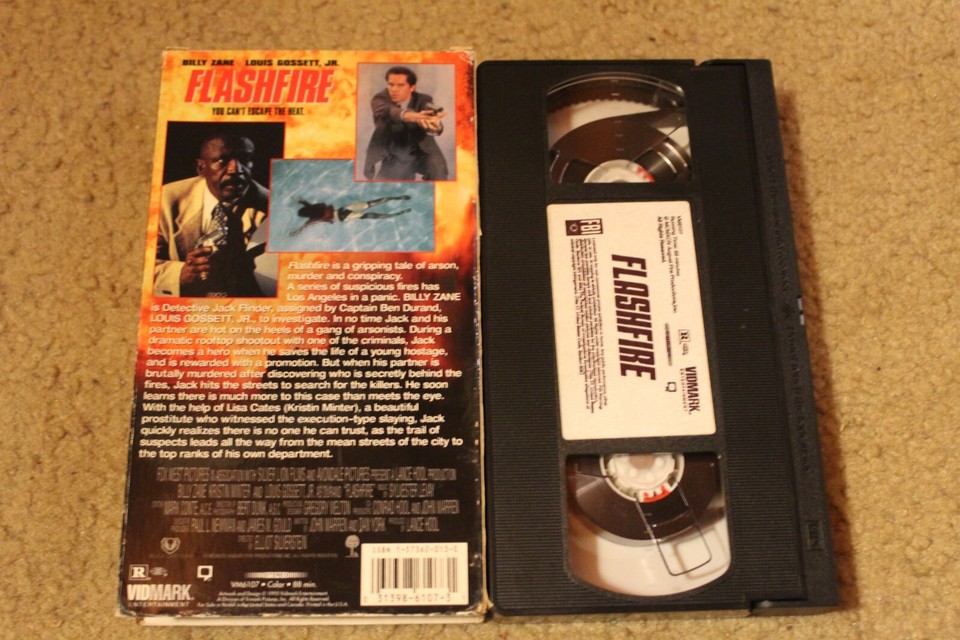 Flashfire VHS Slip Case -Read Description | eBay