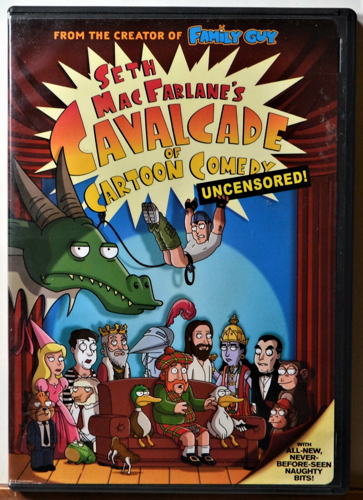 DVD Seth MacFarlane's Cavalcade of Cartoon Comedy TV -Extra DVDs Ship ...