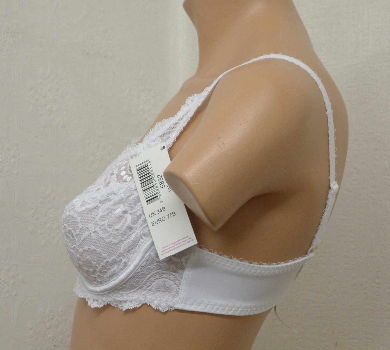 PLAYTEX AFFINITY P5832, UNDERWIRED, FLOWER LACE, UNPADDED, FULL CUP BRA, | eBay UK