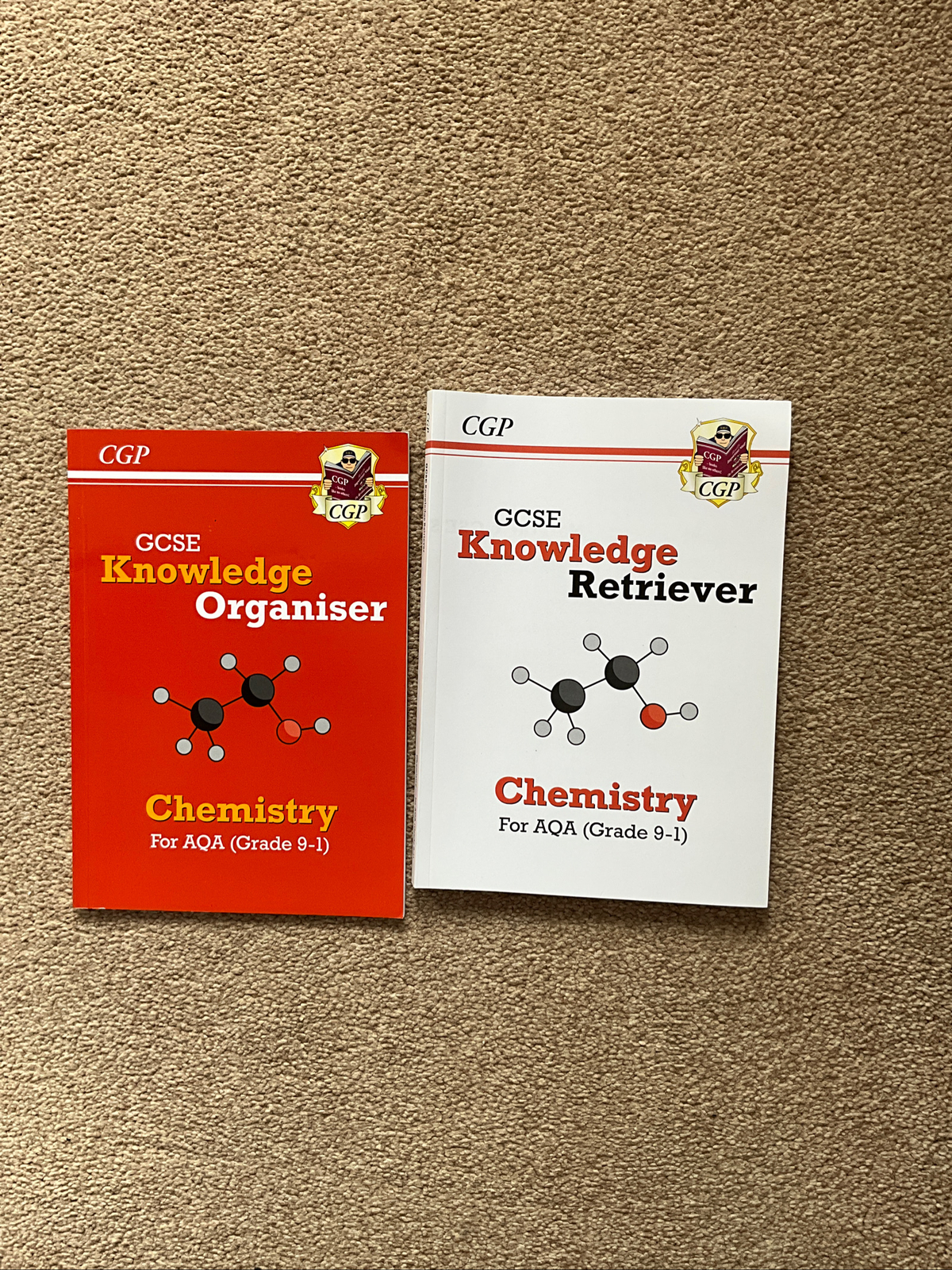CGP GCSE chemistry Aqa Knowledge Retriever And Organiser Grades 9-1 | eBay UK