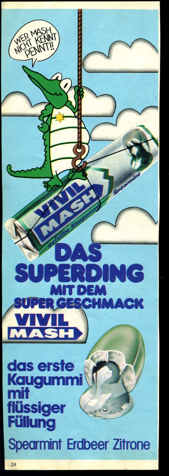 VIVIL --Werbung von 1977-- Vivil Mash -- Das Superfing mit dem ...