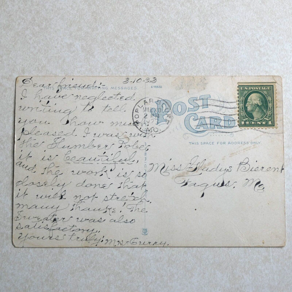 J836 Antique Postcard Bank of Commerce Kansas City Missouri MO 1923 | eBay