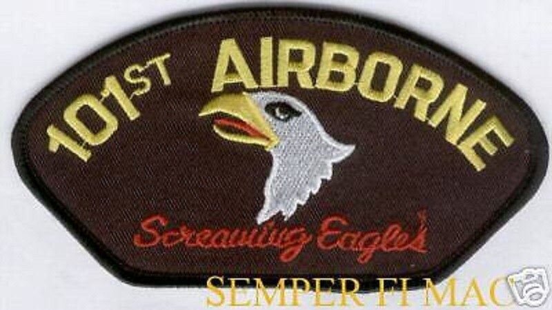 101ST AIRBORNE DIVISION Patch AUTHENTIC US Army FORT CAMPBELL PIN UP ...