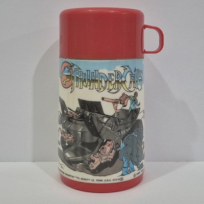 Thundercats 80s Cartoon 1985 Lunch Box Thermos Aladdin Vintage Complete ...