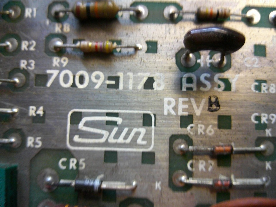 Sun analyzer 1115 used parts CRT control 7009-1178 | eBay