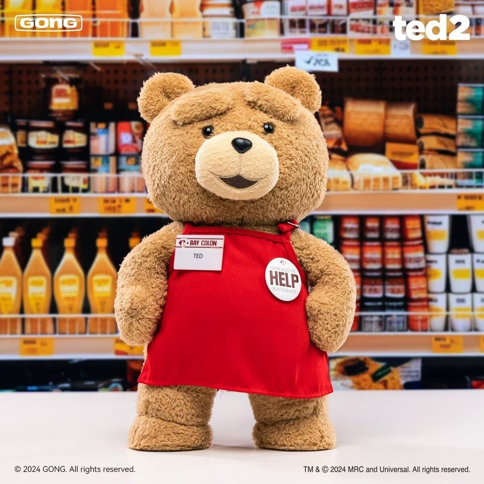 Authentic Gong Ted 2 Series Action Plush Doll Children Gift Cute 30cm ...