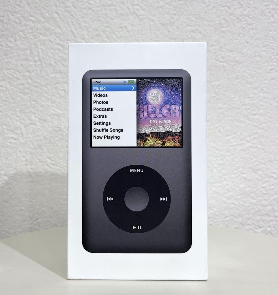 Apple iPod Classic 6.5th Gen MP3 Digital Media Player MC297J 160GB 2014 ...