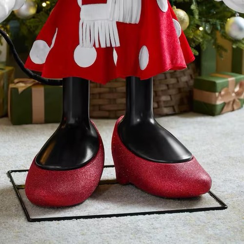Disney 4 ft Animated Holiday 2025 Minnie Mouse Home Depot Animatronic ...