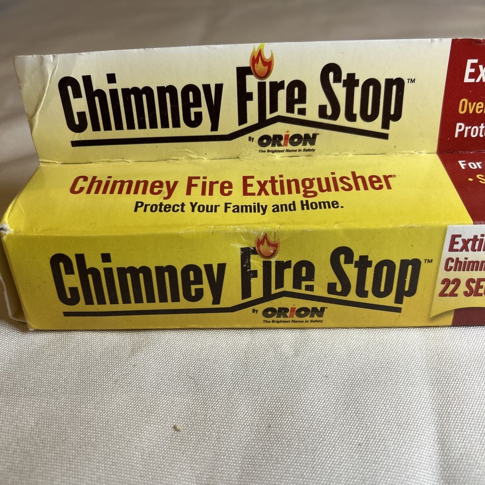 Orion Chimney Fire Stop Red Plastic Firebrick | eBay