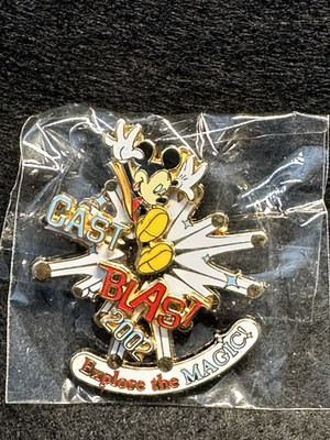 Disney Pin Disneyland Cast Blast 2002 Cast Exclusive Explore The Magic ...