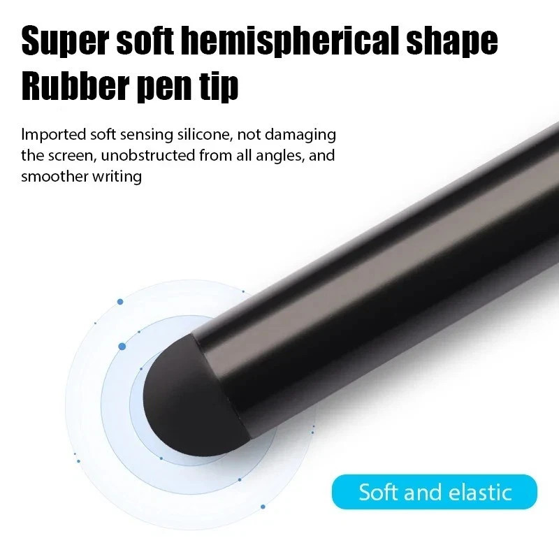 10x Stylus Pen Touch Screen Rubber Tip for All Tablets & Mobile Phones ...
