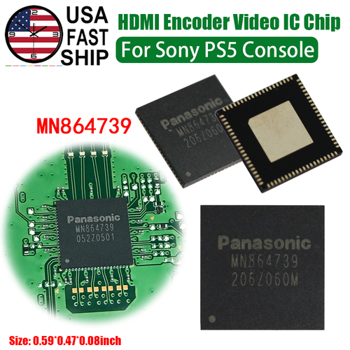 OEM HDMI Encoder Video IC Chip Control Panasonic MN864739 For Sony PS5 ...