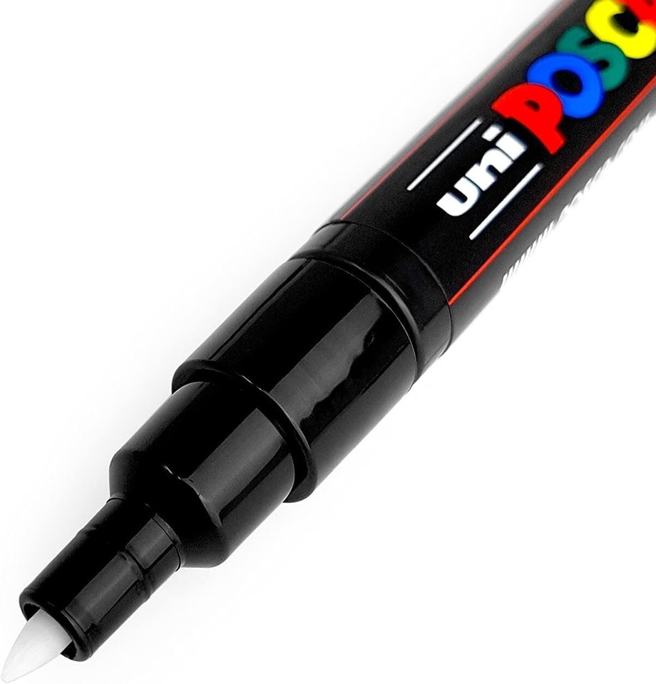 Uni Posca Paint Marker Art Pen Posca Set of 24 Pastel Gift Colours ...