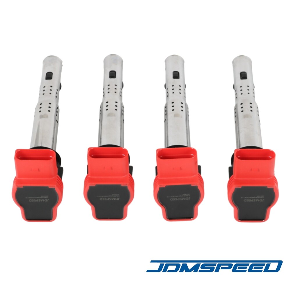 4Pcs Ignition Coil Pack For Audi A4 A5 R8 & VW Golf GTI 2.0T FSI ...