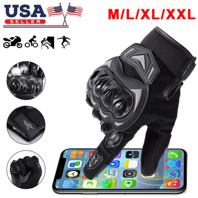 Racing Motorcycle Motorbike Motocross Riding Dirt Bike Full Finger ...