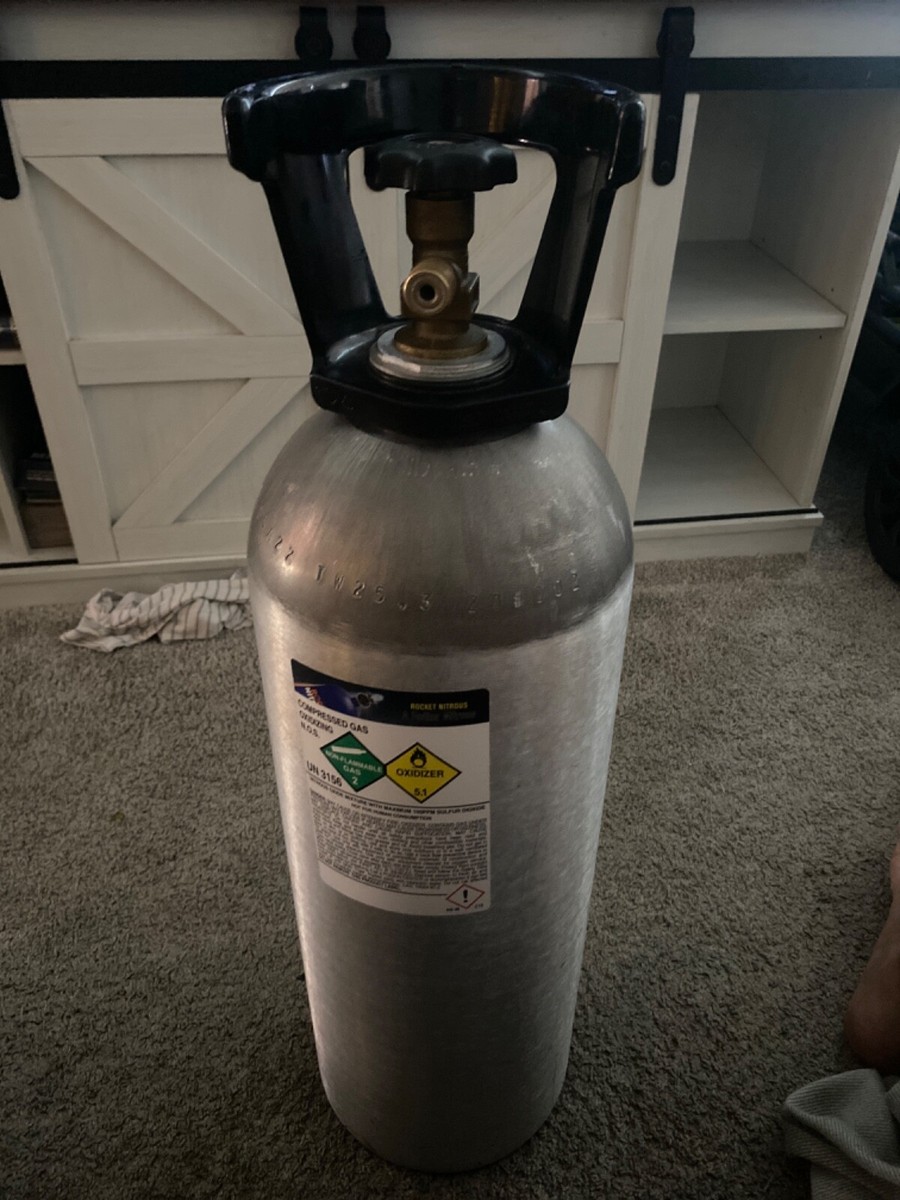 Nitrous Tank RACING CAR/TRUCK Nitrous Oxide 10lb Bottle Fuel Tank