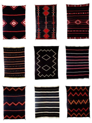 1989 AMERICAN INDIAN MOKI SERAPE 2PG PRINT AD, ZUNI, JOSHUA BAER & CO ...