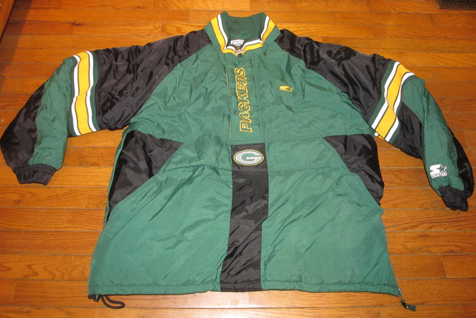 Adult Mens Size XL Starter Pro Line NFL Football Breen Bay Packers Coat ...