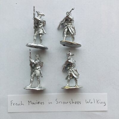 French Marines in Snowshoes Walking , Cavalcade Miniatures | eBay