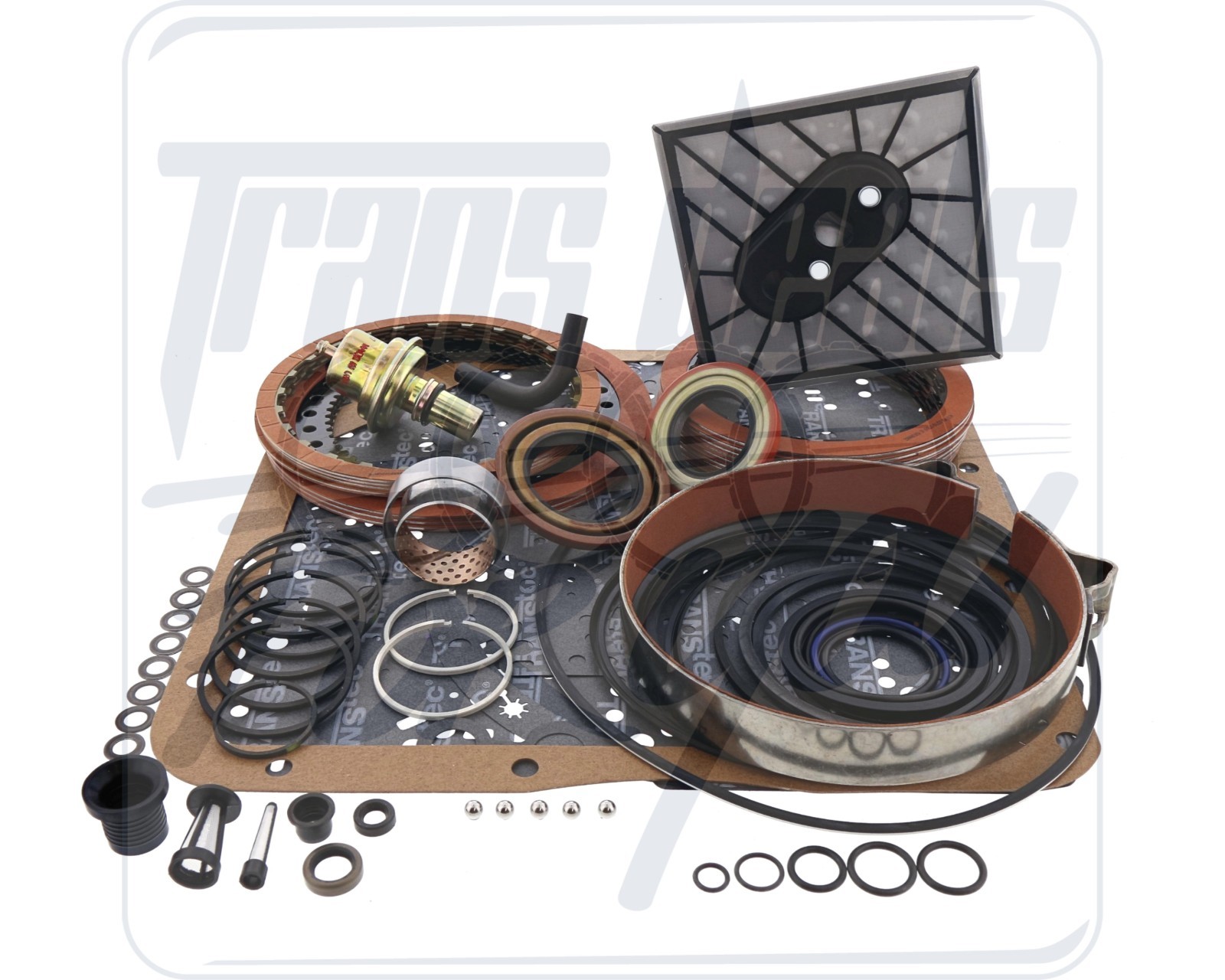 Fits GM TH350 TH350/C Transmission Rebuild Kit High Performance Red ...