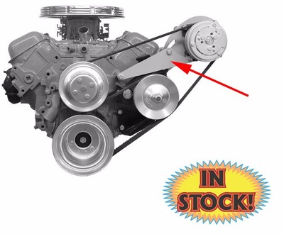 Alan Grove 122L - A/C Bracket BB Chevy LWP Wide Mounted - Drivers Side ...