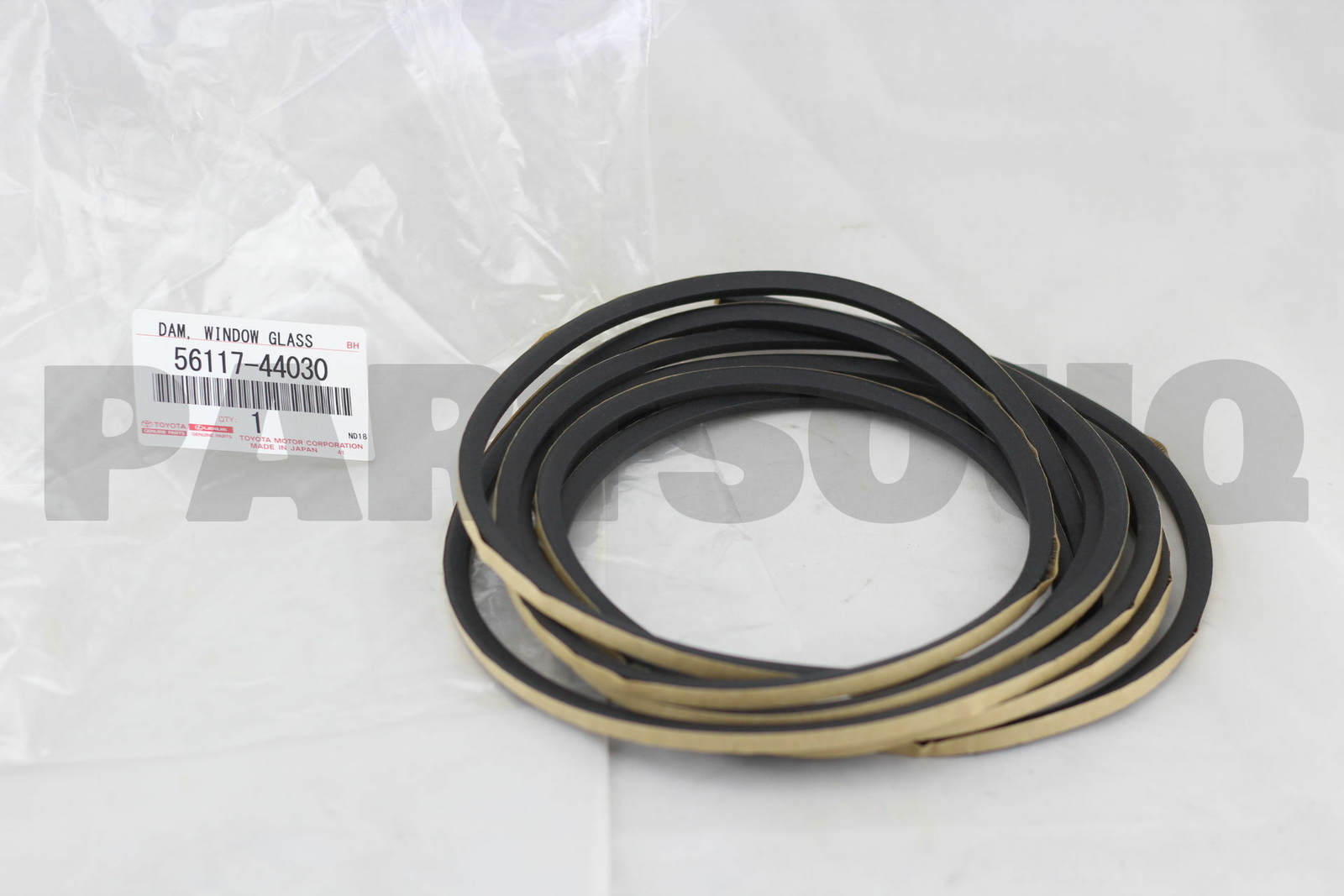 5611744030 Genuine Toyota DAM KIT, BACK WINDOW GLASS 56117-44030 | eBay