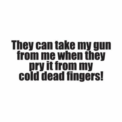 Take Gun Cold Dead Fingers - Decal Sticker - Multiple Colors & Sizes ...