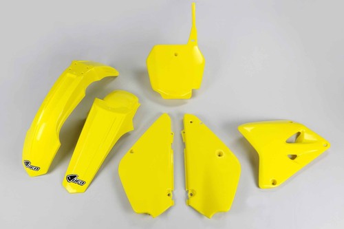 UFO Yellow Restyled Plastic Kit fits 02-24 RM85 | eBay