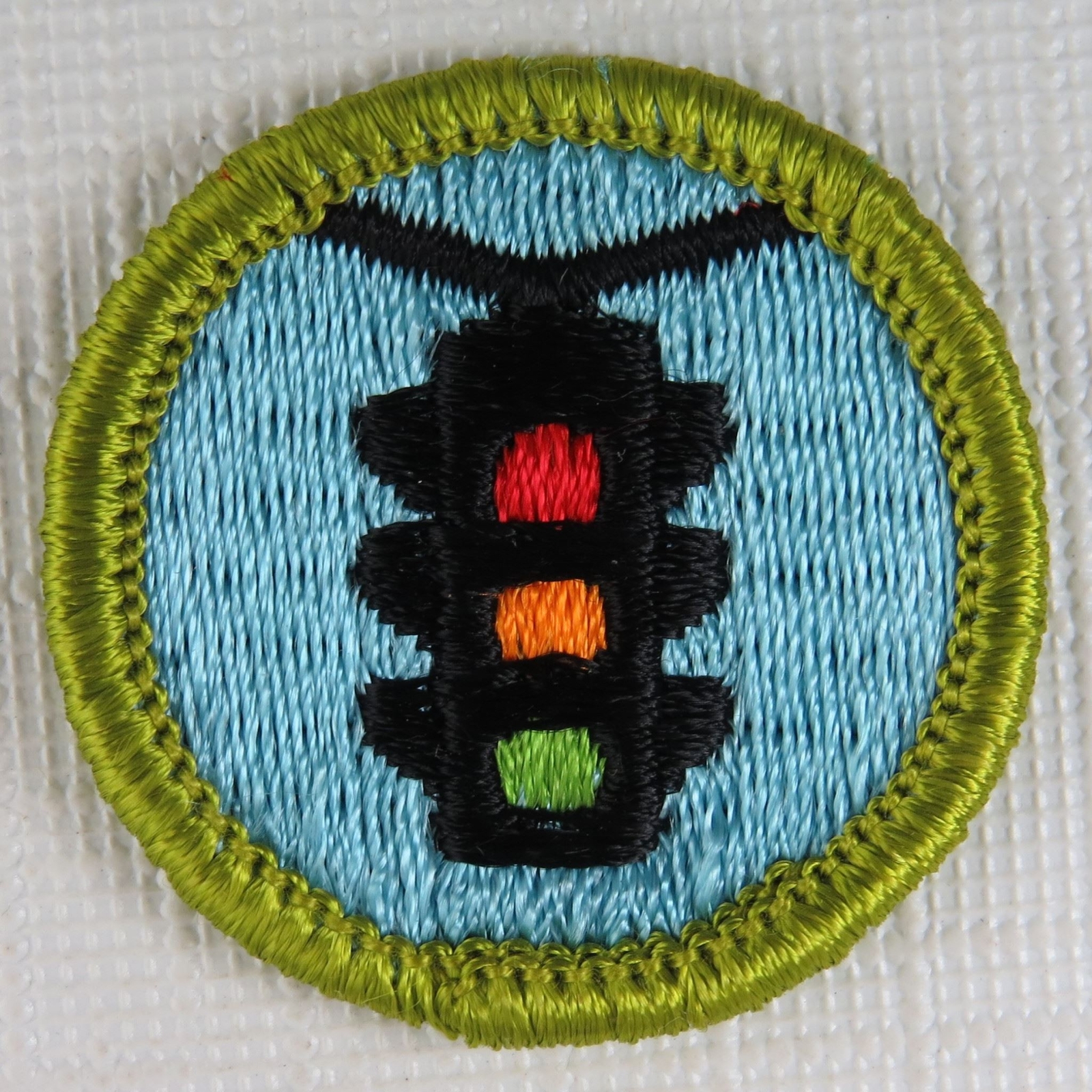 Automotive Safety Merit Badge Type G cloth back 1969-1971 Issue [MB-739 ...