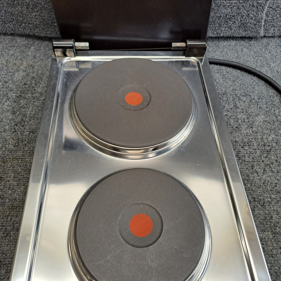 andi-gas (USP542EL) 2 Burner Domino Electric Hob Built-In Cooktop | eBay