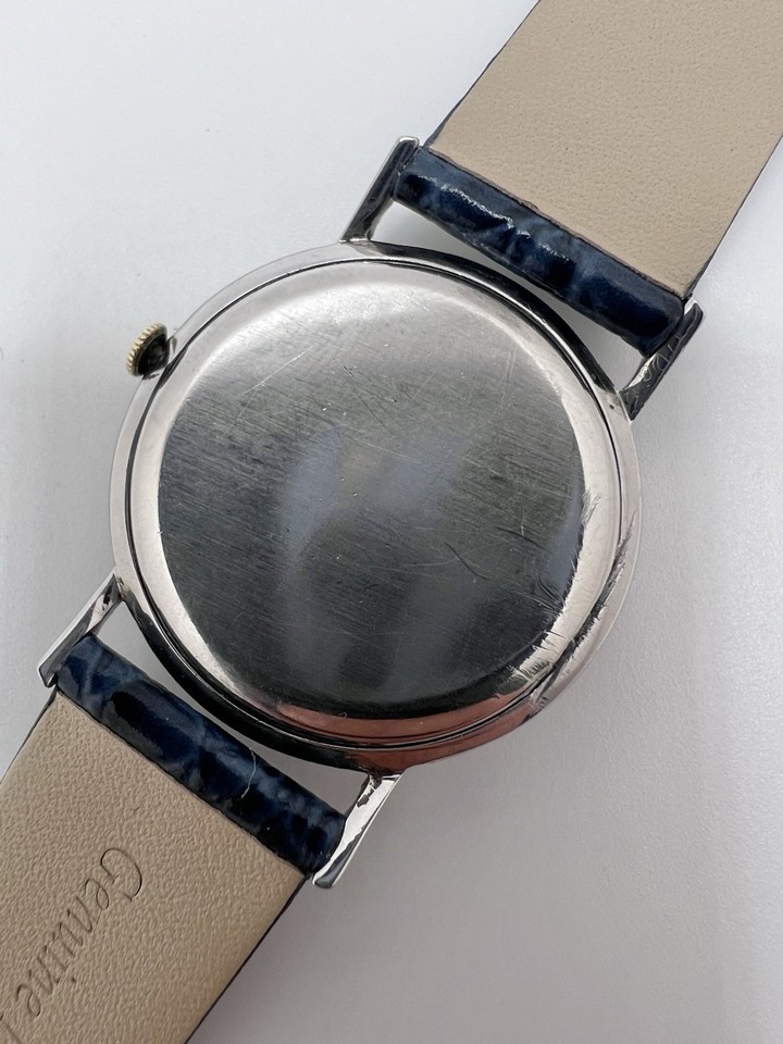 Vintage Marc Nicolet Manual Wind Watch Very Thin Nice Patina Dial ...