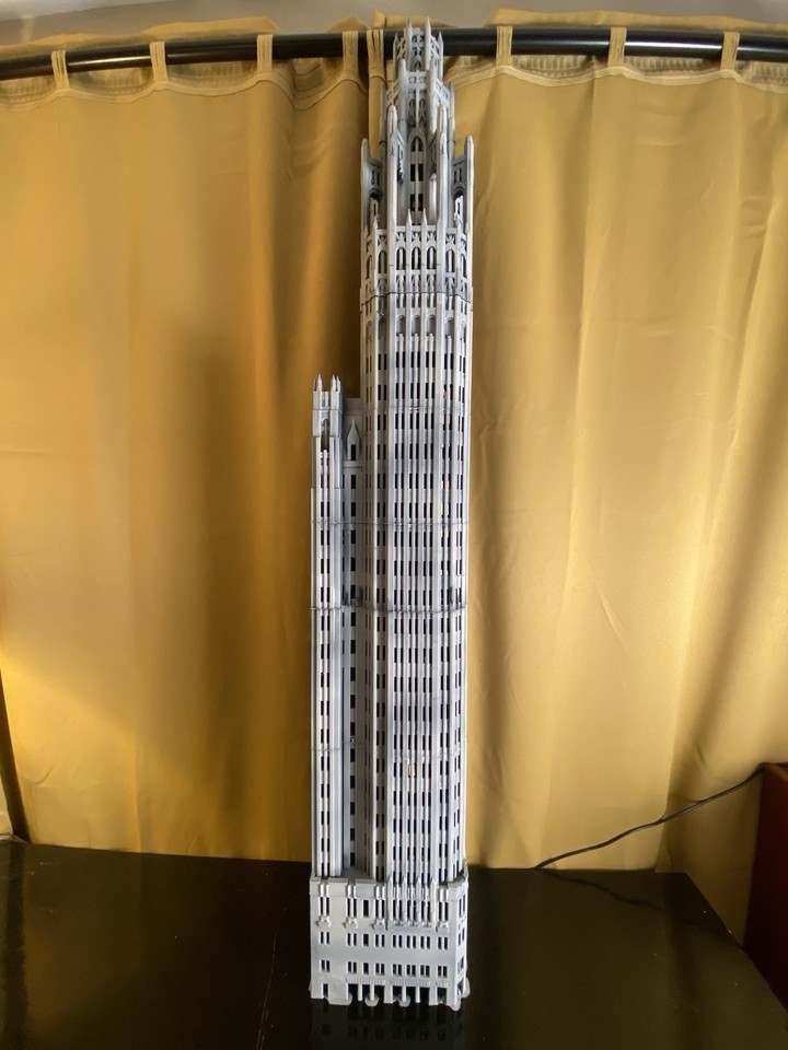 HO Scale Skyscraper / Building 45 Inches Tall | eBay
