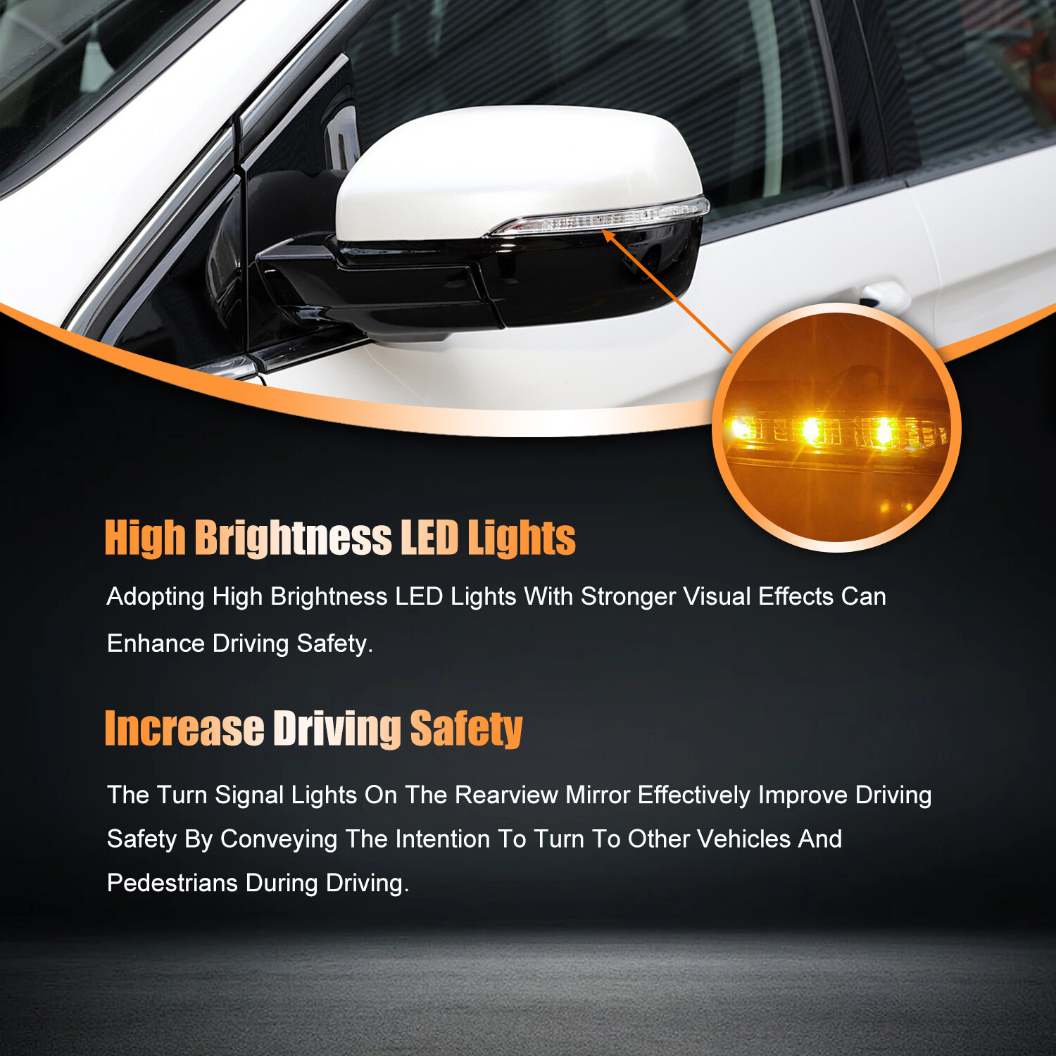 Mirror Mounted Turn Signal Light Driver Side for Ford ST Sport Utility ...