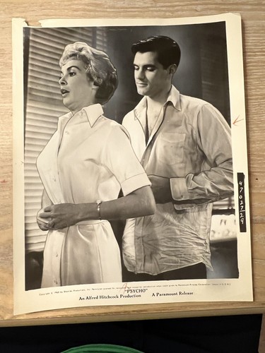 Alfred Hitchcock Psycho Studio Set Photo Poster Framing Print 8 x 10 | eBay